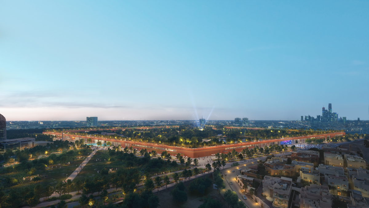 Green Riyadh: Al-Urubah Park will feature a skyline panoramic walkway ...