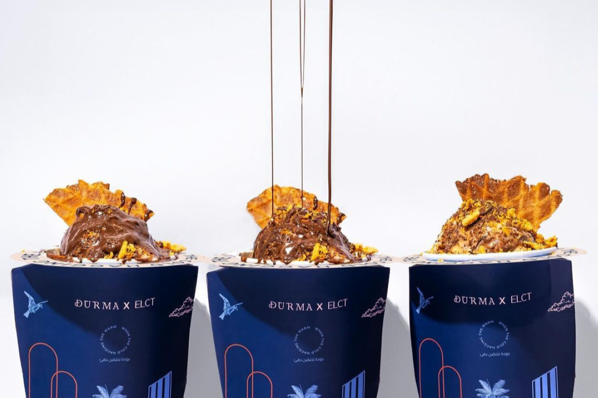 Sweet Tooth Satisfied: This is Durma's honeycomb, melted chocolate, ice ...