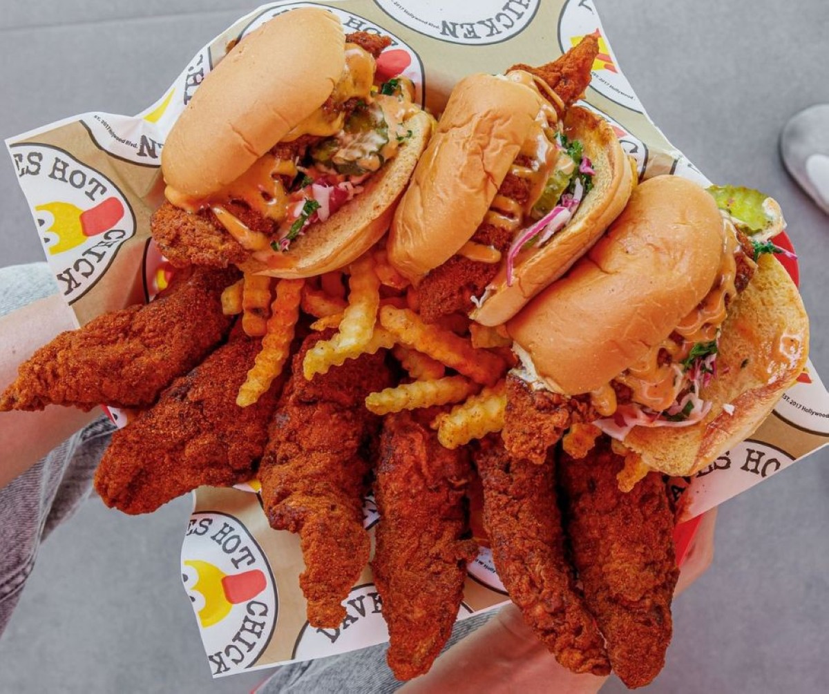 Dave's Hot Chicken: The celebrity backed chicken shop opens a third ...