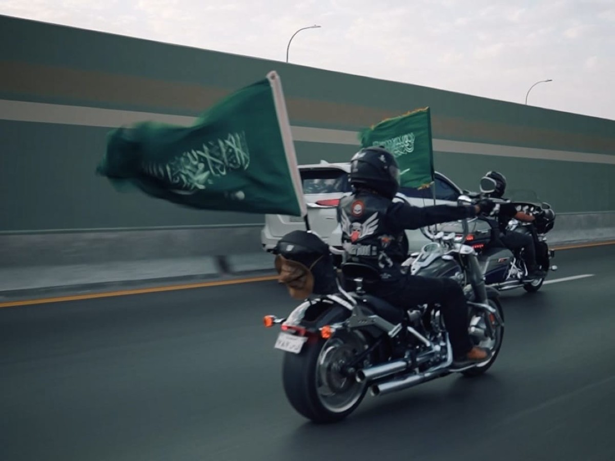 WATCH: Saudi National Day celebrations with Riyadh's motorcycle clubs ...